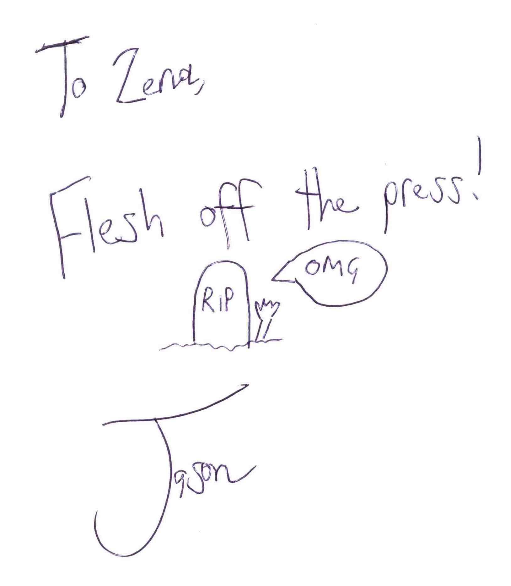 How Jason Fischer Signs Books @JasonFischerio – Zena Shapter